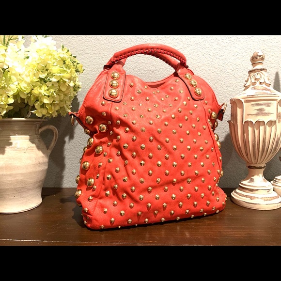Bags | Bright Coral Purse | Poshmark